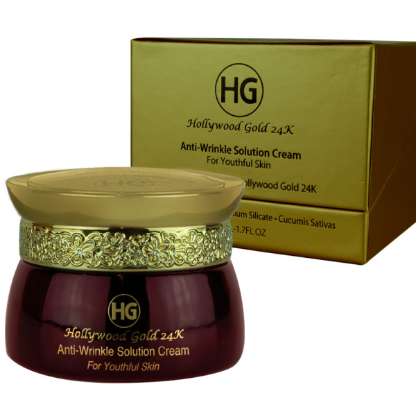 Hollywood Gold 24K | Hollywood Gold 24K Anti-Wrinkle Solution Cream